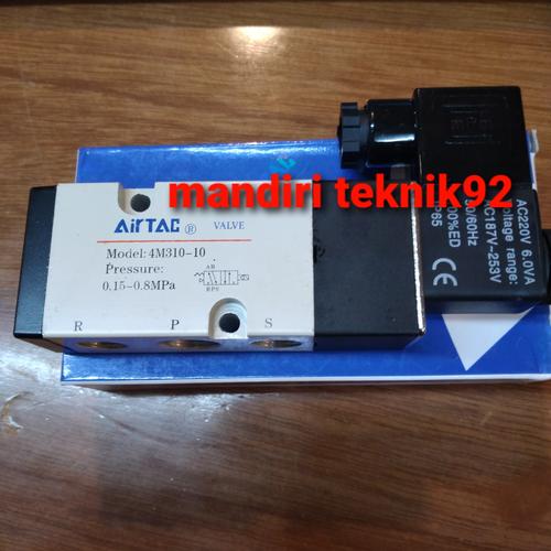 Jual Solenoid Valve 4M310-08 AIRTAC TAIWAN - DC24 - Jakarta Barat - mandiri teknik92 | Tokopedia
