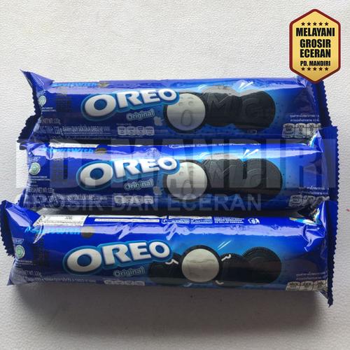 Jual OREO ORIGINAL 133 GR / 133GR / CREAM VANILA / ROLL / Sandwich ...