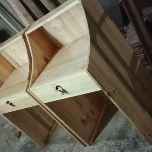 Jual meja kasir minimalis/meja konter meja serba guna kayu jati belanda ...