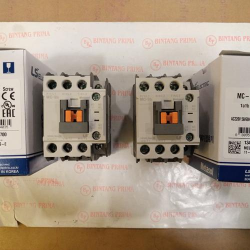 Jual Kontaktor / Contactor Metasol MC-9B 3P 22AF 220V AC LS Electric ...