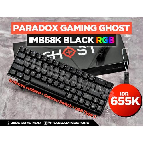 Jual Paradox Gaming GHOST IBM68K / IBM 68K Black Mechanical Keyboard ...