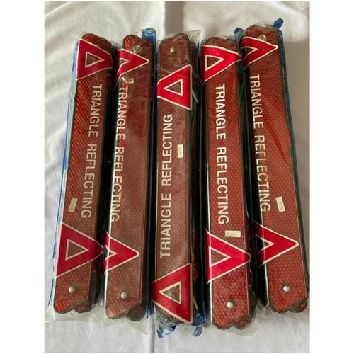 Jual Red Triangle Warning Reflector Safety Stop Sign Reflector Signal ...