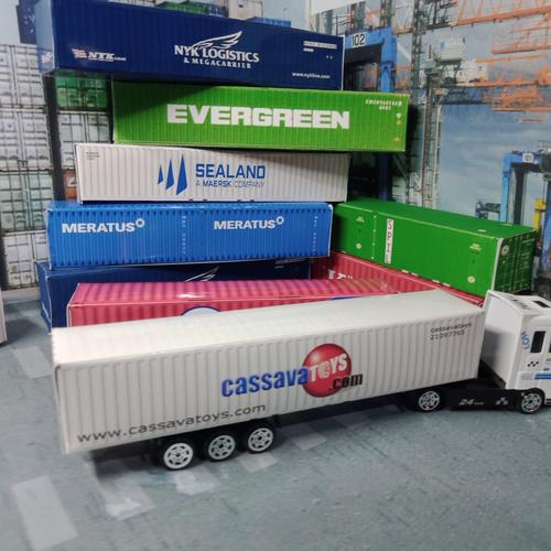 Jual Diecast Papercraft kontainer plug and play container cover - Sudah ...