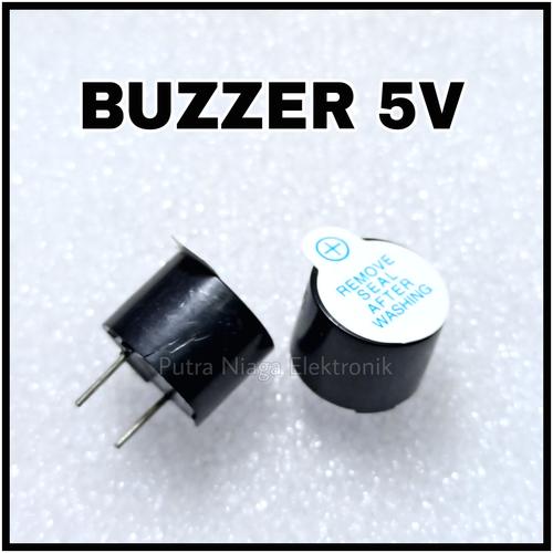 Jual Buzzer 5V Buzer Aktif 3V - 5V High Quality - Kota Bandung - Putra Niaga Elektronik | Tokopedia