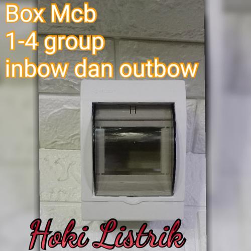 Jual BOX MCB INBOW OUTBOW 1 2 3 4 GROUP / BISA BUAT MCB SCHNEIDER BROCO ...