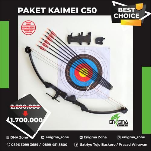 Jual PAKET COMPOUND BOW KAIMEI C50 - BUSUR COMPOUND - BUSUR PANAH ...