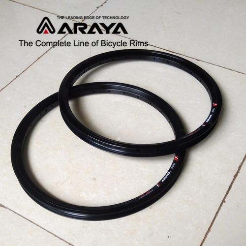 Jual velg rims sepeda 16 inchi araya 28 H 16x1 3/8 349 untuk brompton ...