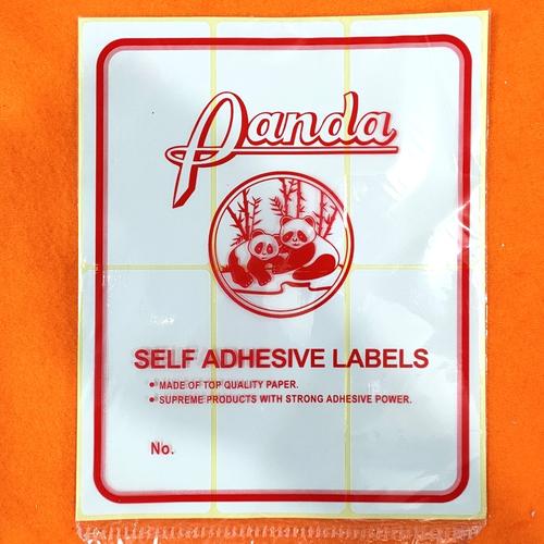 Jual STICKER / SELF ADHESIVE LABELS PANDA NO. 101 / 50 X 95 MM ( 7 ...