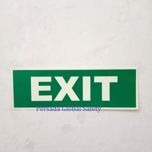 Jual SIGN STICKER EXIT / RAMBU STIKER EXIT - 30X10 - Jakarta Barat ...