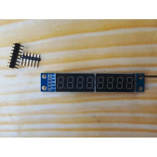 Promo MAX7219 MAX 72219 LED Module 7 Segmen Seven Segment 8 Digit tube ...