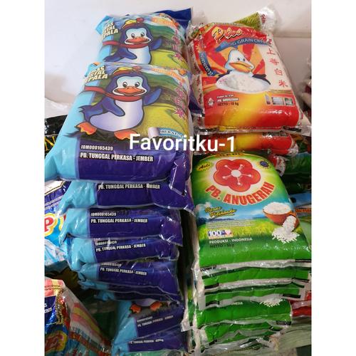 Jual Beras PINPIN/PIN PIN.Kristal Kepala Super Premium Punel 5 kg 5kg ...