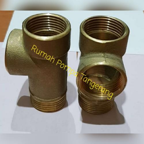 Jual Tee kuningan cabang 3 ukuran drat 1" - Kab. Tangerang - RUMAH ...