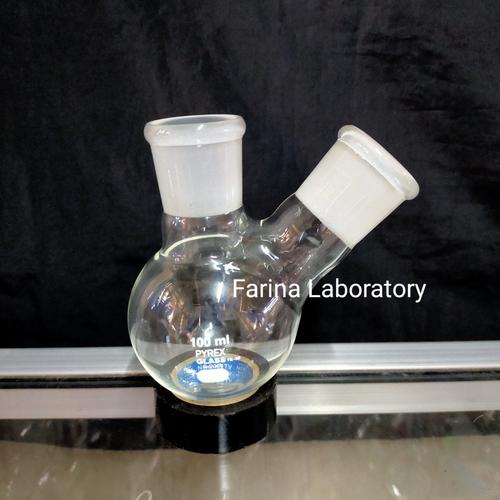 Jual Labu Didih-Boiling Flask 2 Neck 100ml Pyrex Class A - Kab. Bandung ...