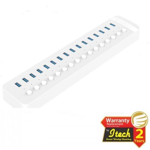 Jual ORICO CT2U3-16AB 16 Port Hub With Individual Switches - Hitam ...