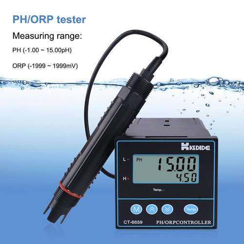 Jual Kedida CT6659 PH ORP Controller Meter Water Kontroler Tester CT ...