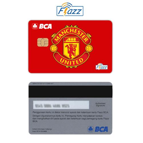 Jual Manchester United Kartu E-Money E-Toll Flazz BCA Gen 2 NFC Custom ...