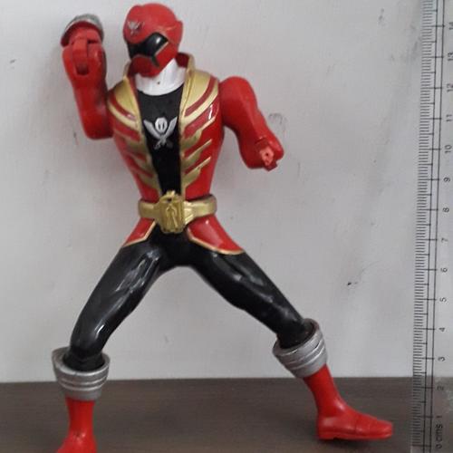 Jual action figure power rangers merah bandai ori red power ranger junk ...