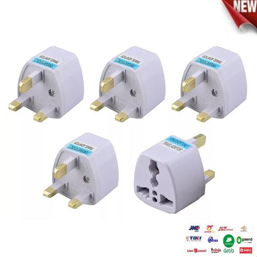 Jual 3 Pin UK Power Socket Travel Adapter Electrical Plug Converter - H ...