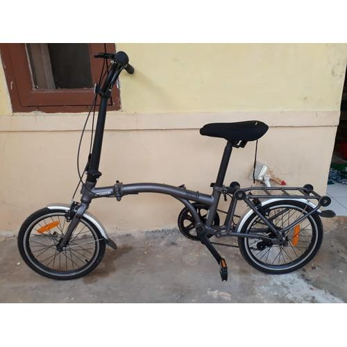 Jual Sepeda Lipat United Trifold 1s 16 inch Grey (Abu-abu) Second yaa ...