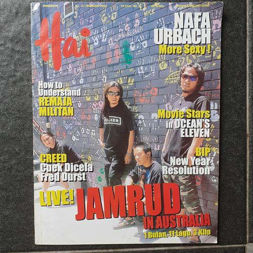 Jual Majalah Hai Februari 2002 Cover Jamrud - Kab. Sleman ...