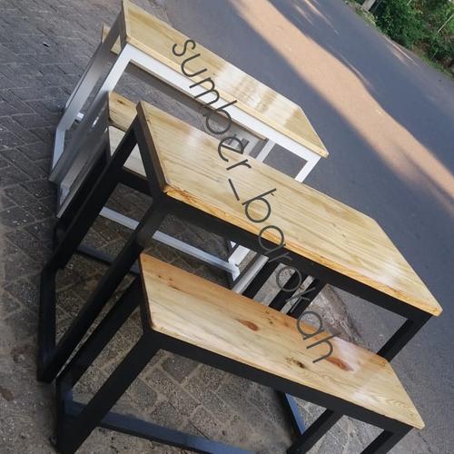 Jual (29) meja makan, meja warung, meja bakso, meja cafe full kayu jati ...