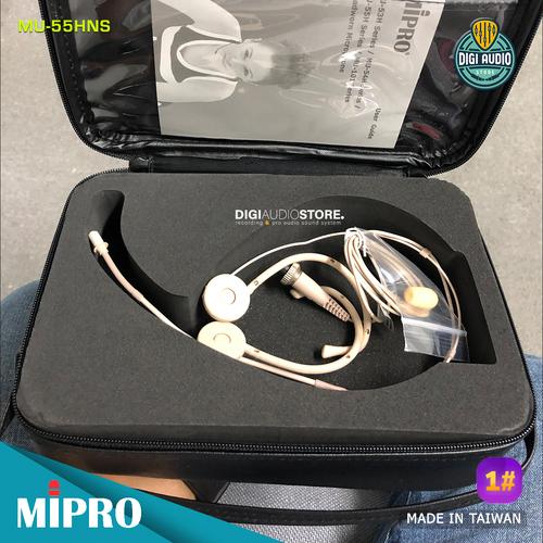 Jual Microphone Headset Mic Wireless MIPRO MU-55HNS 4 Pin Mini XLR TA4F ...