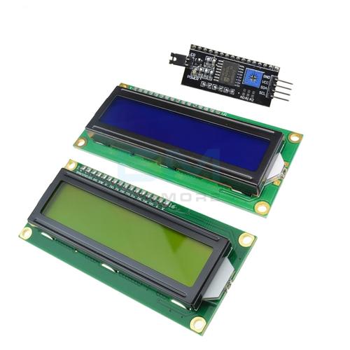 Jual LCD 16x2 1602 I2C Biru / hijau LCD Karakter dengan Modul IIC I2C ...