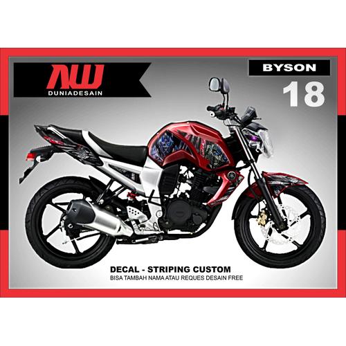 Jual Sticker Striping BYSON 18 motif Optimus - Kab. Kediri - INKSTICKER ...