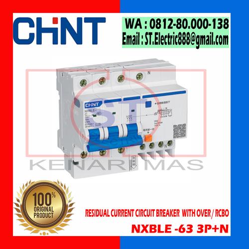 Jual RCBO CHINT / NXBLE - 63 3P+NPole 40A / NXBLE63 / 4x40A / 4x40 - Jakarta Pusat - ST Electric ...