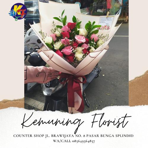 Jual buket bunga/ hand buket malang/ buket bunga asli/ buket bunga ...