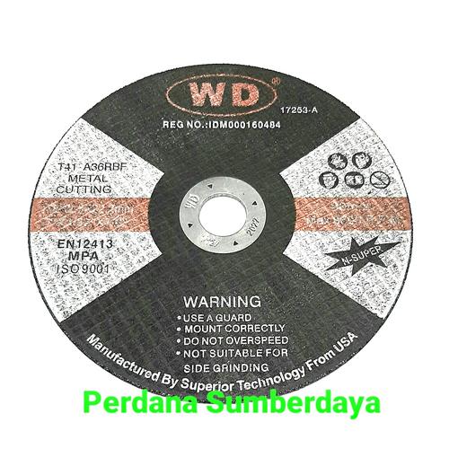 Jual WD Cutting Wheel 7 Inch / Batu Potong 7 x 2.5 MM - Jakarta Barat ...