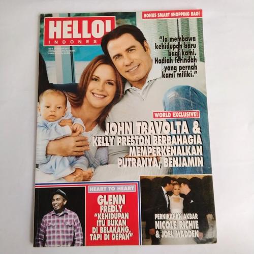 Jual Majalah HELLO INDONESIA No.6 Feb 2011 JOHN TRAVOLTA & KELLY ...
