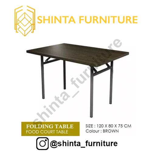 Jual Folding Table Orbitrend Meja Makan Lipat Foodcourt / Cafe / Meja Lipat - Kota Palembang ...