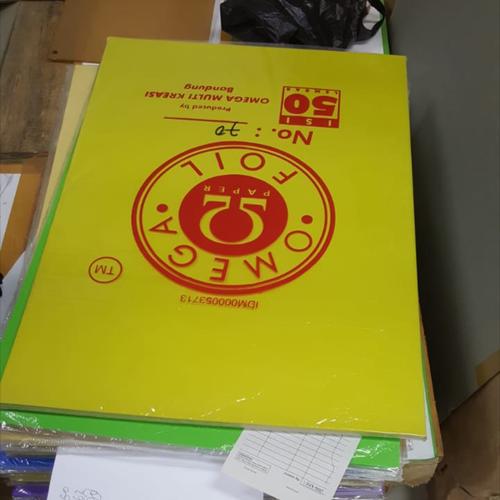 Jual Kertas Karton Cover Kover Omega Foil isi 50lembar 150gram - Kab ...