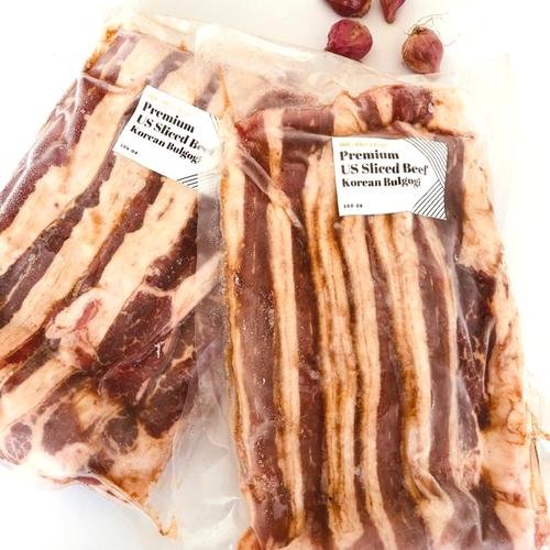Jual US Beef Slice Bulgogi 500 gr . Daging sapi US bumbu Bulgogi Korea ...