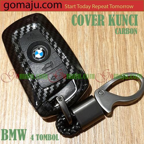 Jual CASE CARBON KUNCI BMW TYPE A CARBON COVER SMARTKEY BMW 3/4/5 ...