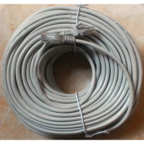 Jual Kabel LAN 100 M Cat 5E Siap Pakai RJ 45 diujungnya Kabel UTP putih - Jakarta Timur - ARDI ...