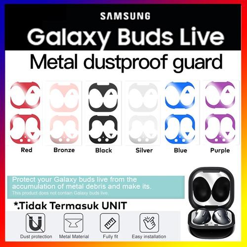 Jual Samsung Galaxy Buds Live Metal Guard Anti Dust Protection An ...