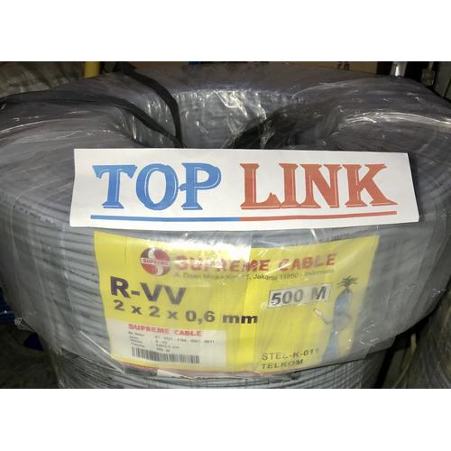Jual KABEL TELEPON SUPREME 2 PAIR / ISI 4 METERAN - Jakarta Pusat - TOP ...