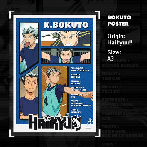 Jual Bokuto (Haikyuu!) Poster - Kab. Tangerang - postersfromspace ...