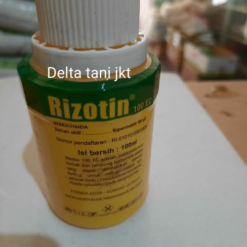 Jual RIZOTIN 100 EC INSEKTISIDA PEMBASMI HAMA PADA TANAMAN 100ML ...