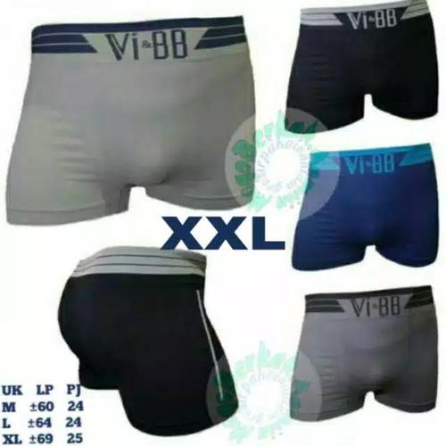 Jual BOXER Vi&BB rajut //CD BOXER RAJUT Vi&BB - Random, XL - Kota Depok ...
