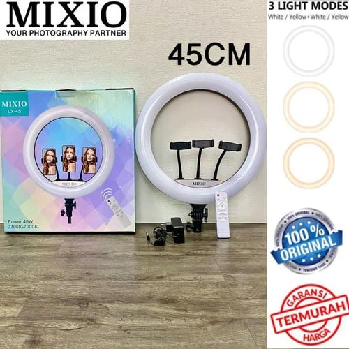 Jual MIXIO RING LIGHT UP YOUR BEAUTY 45CM BESERTA TRIPOD - TRIPOD 2.1M ...