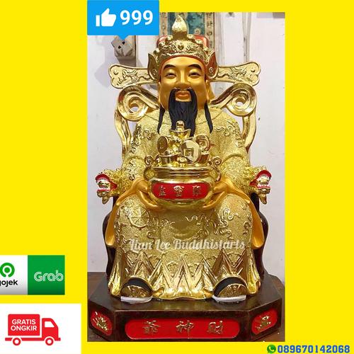 Jual patung dewa rejeki zhao yuan shuai / caisenya / chai sen 16 inch ...