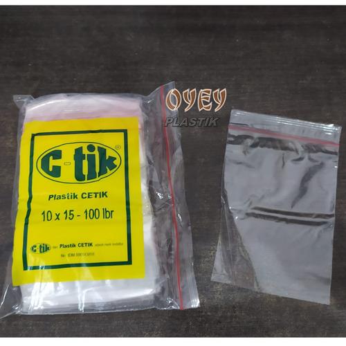 Jual Plastik Klip / Cetik ukuran 10x15 cm - Kota Surabaya - oyeyplastik ...