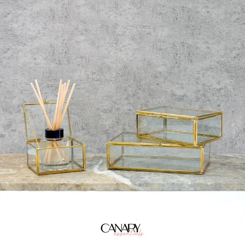 Promo Kotak Kaca - Kotak Souvenir - Kotak Kado - Brass Box Glass - S ...