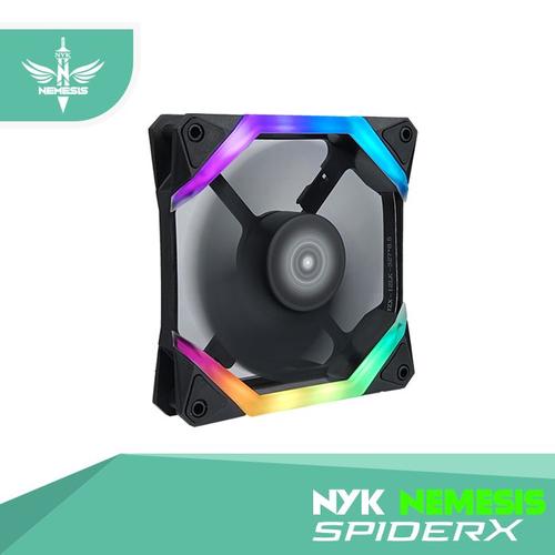Jual FAN CASING GAMING NYK NEMESIS SPIDER X RGB 12Cm BIG FAN - Kota ...