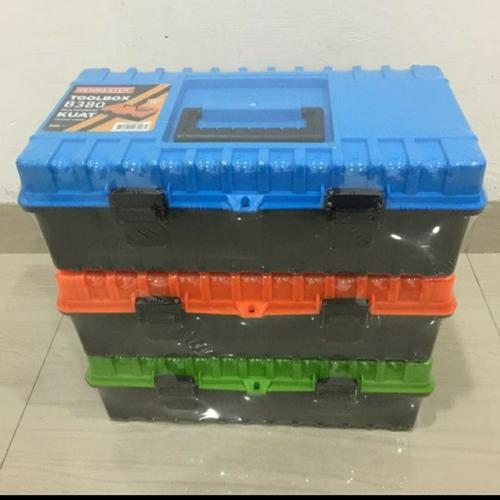Jual Tool box ken master B380 medium kotak kunci plastik sedang tool ...