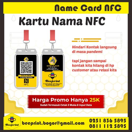 Jual CETAK KARTU NAMA NFC & QR CODE BAHAN PVC - Kota Bogor - BEEPRINT ...