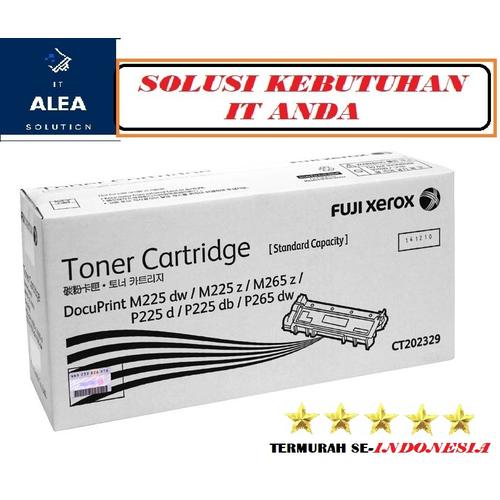 Jual Toner Fuji Xerox DPP225 / 265 Black Std (1.2K) CT202329 / M225 ...